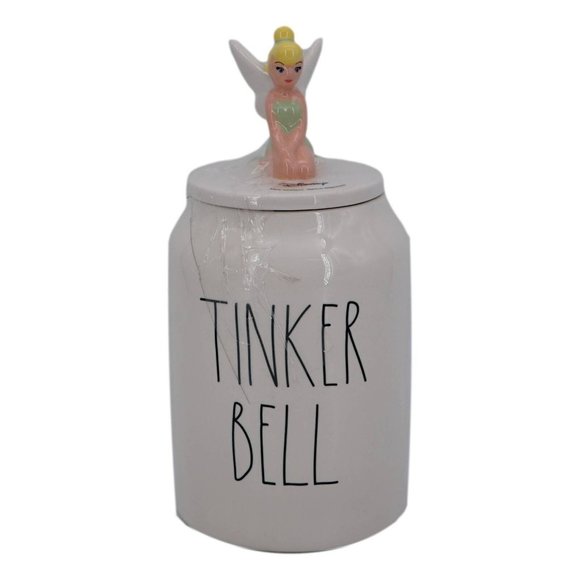 Rae Dunn | Dining | Rae Dunn Disney Tinker Bell Ceramic Cookie Jar ...